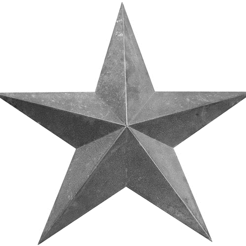 ST 44 99 26 Stamped Fabricated Star 26 W 24 7 8 H Lunaapro ST 44 99 26 Stamped Fabricated Star 26 W 24 7 8 H Lunaapro